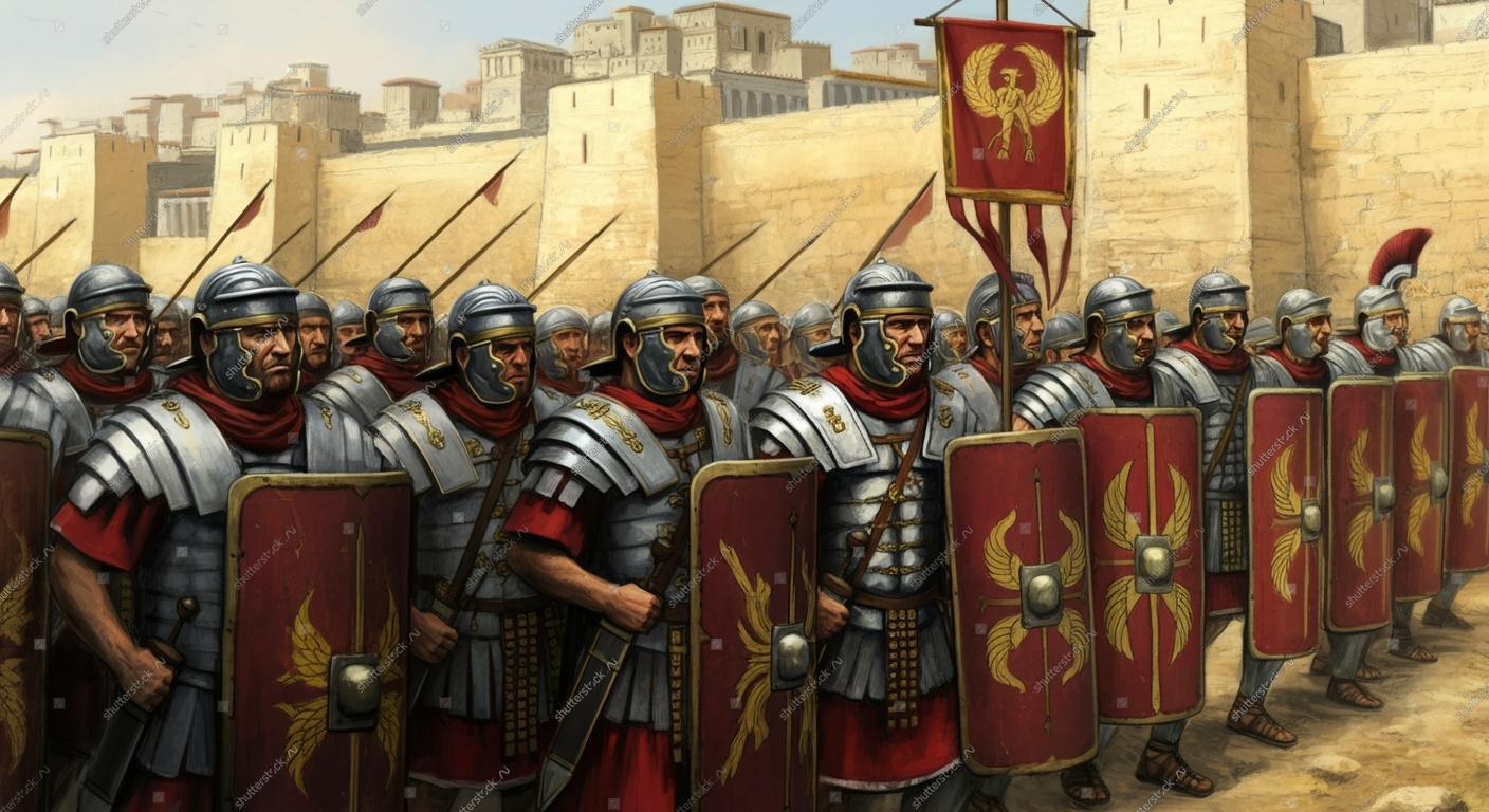 Scutum romain · L'armement et l'équipement militaire en Rome Antique ...